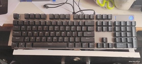 Amazon.in: Buy HP Gk400F Mechanical USB Gaming Keyboard,Dust & Spill ...