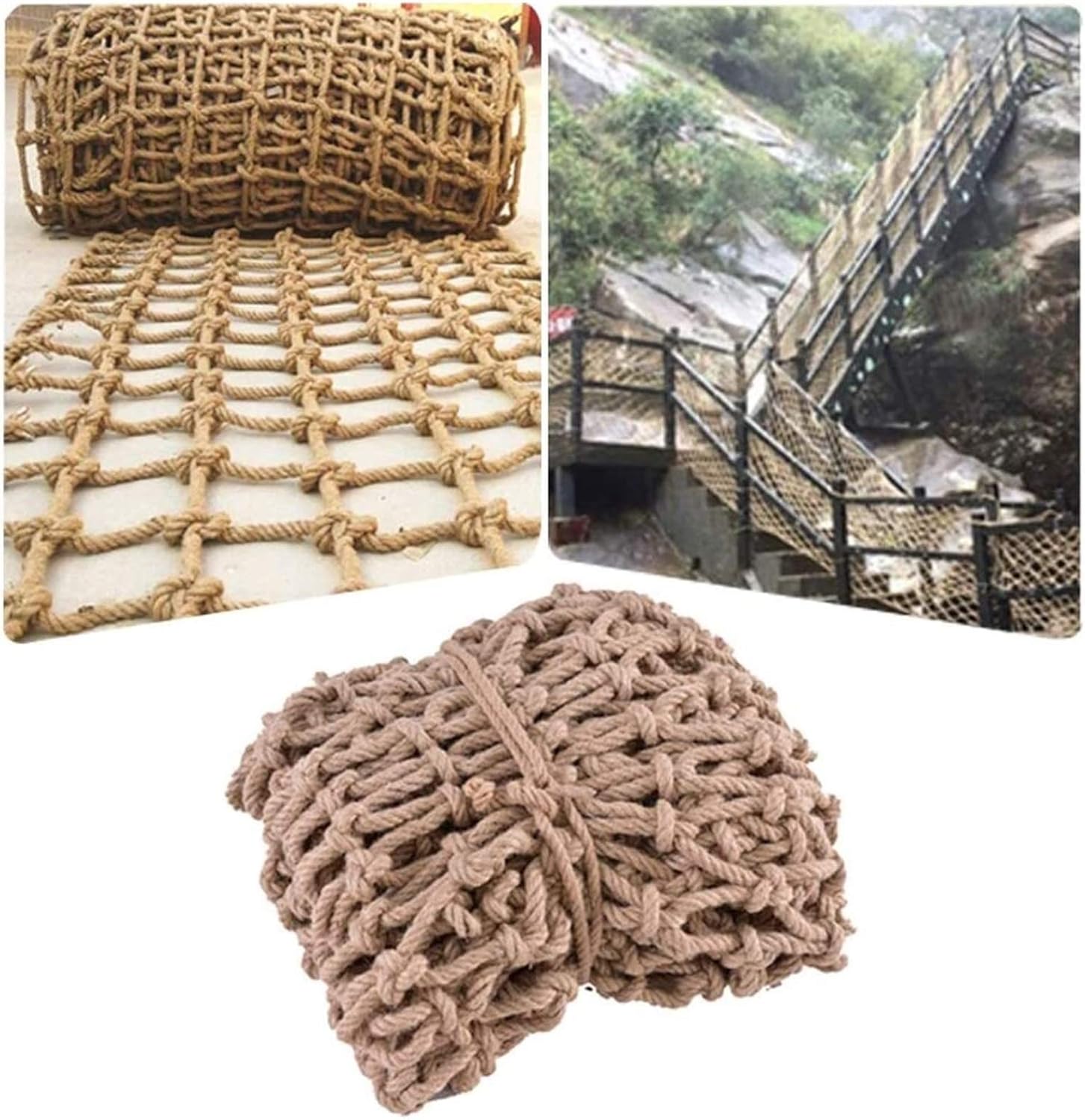 Amazon.com: Rope net Safety Netting for Railings Treehouse Climbing ...