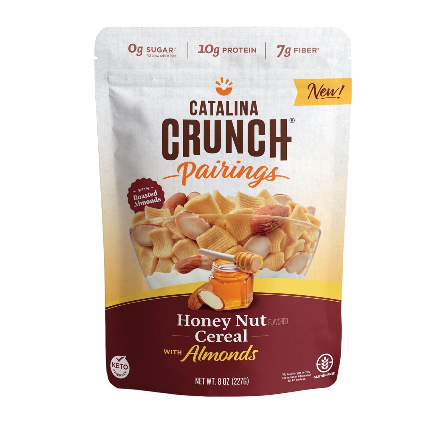 Amazon.com: Catalina Crunch Pairings Honey Nut Cereal, Vegan Snacks ...