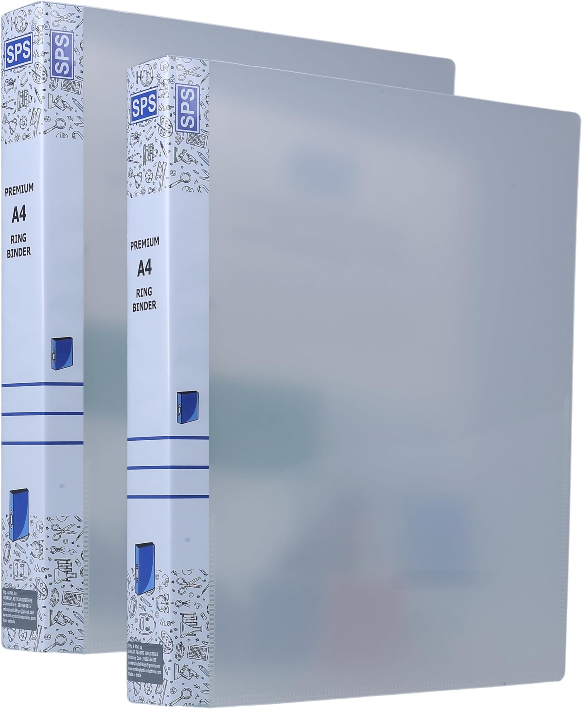 SPS A4 Size 2D Ring Binder File, Office File for Certificates and ...