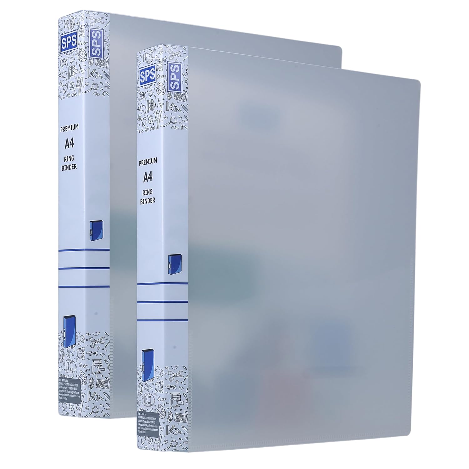 SPS A4 Size 2D Ring Binder File, Office File for Certificates and ...