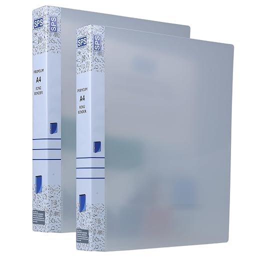 SPS A4 Size 2D Ring Binder File, Office File for Certificates and ...