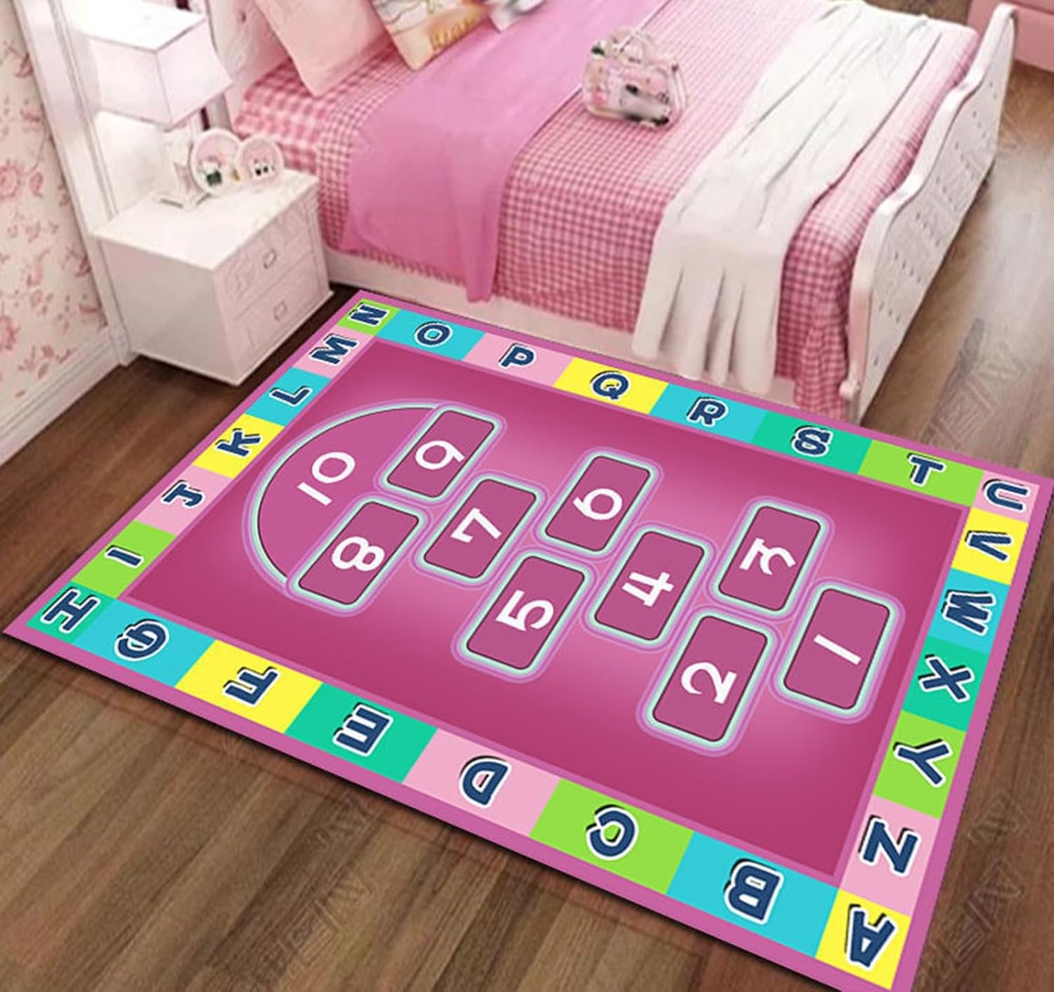 Amazon.com: ABC Alphabet Collection Print Classroom Play Rugs Mat,3D ...