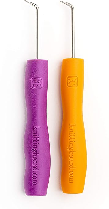 Amazon.com: Authentic Knitting Board, Loom Knitting Ergonomic Hook ...