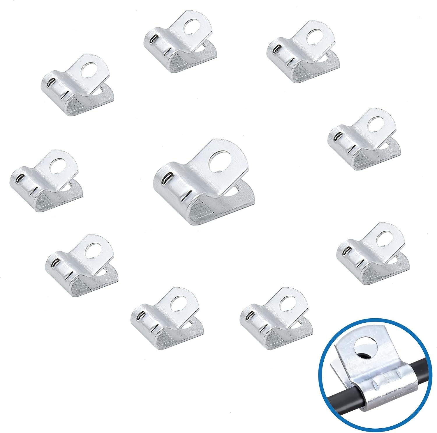 Amazon.com: Cable Guide Clamps for Engine Throttle, Compressor Speed ...
