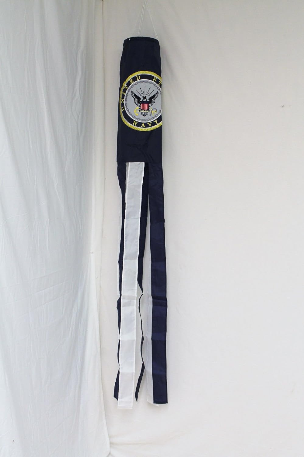 Amazon.com : Ant Enterprises 60" US Navy Embroidered Nylon Wind Sock ...