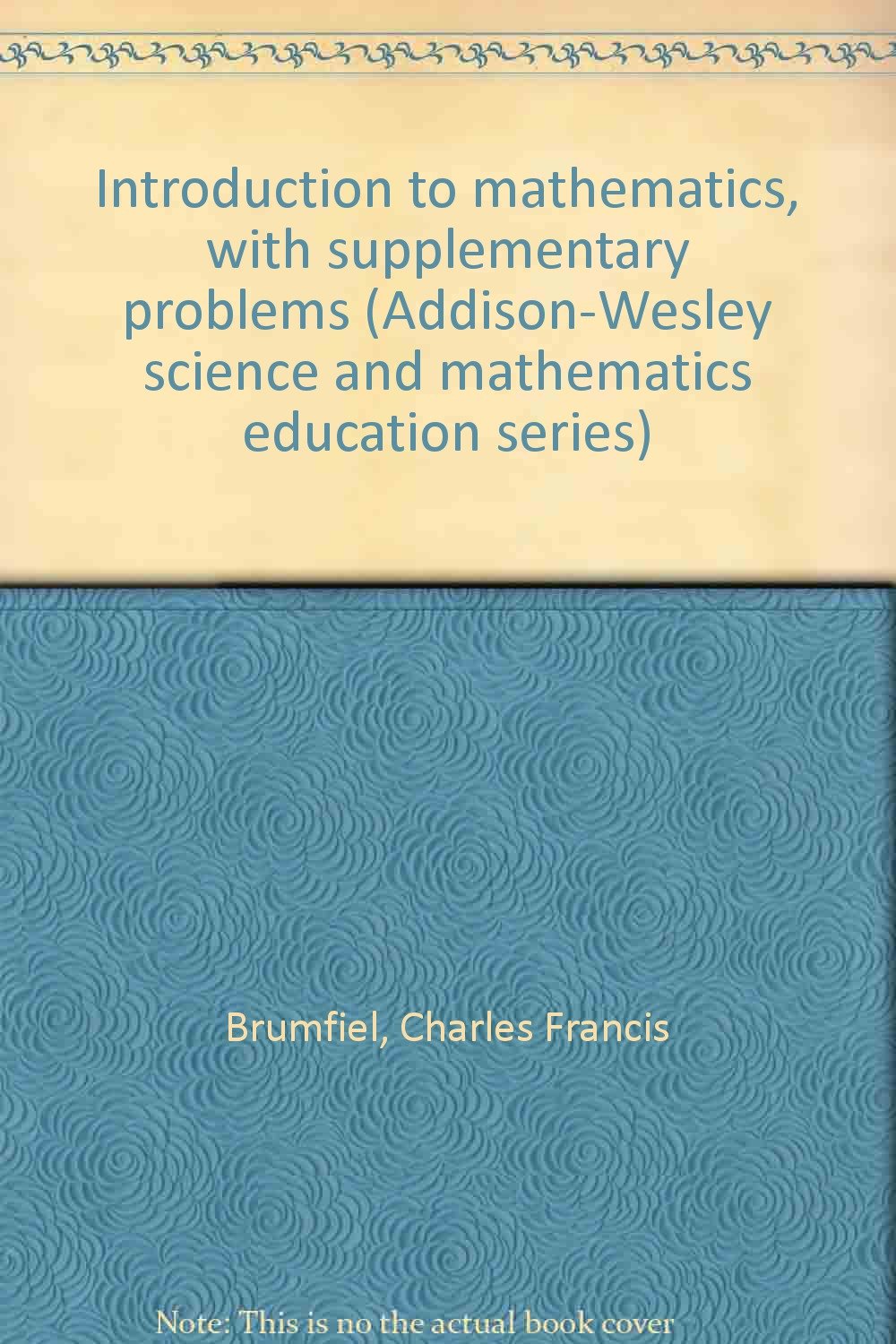 Amazon.com: Introduction to mathematics, with supplementary problems ...