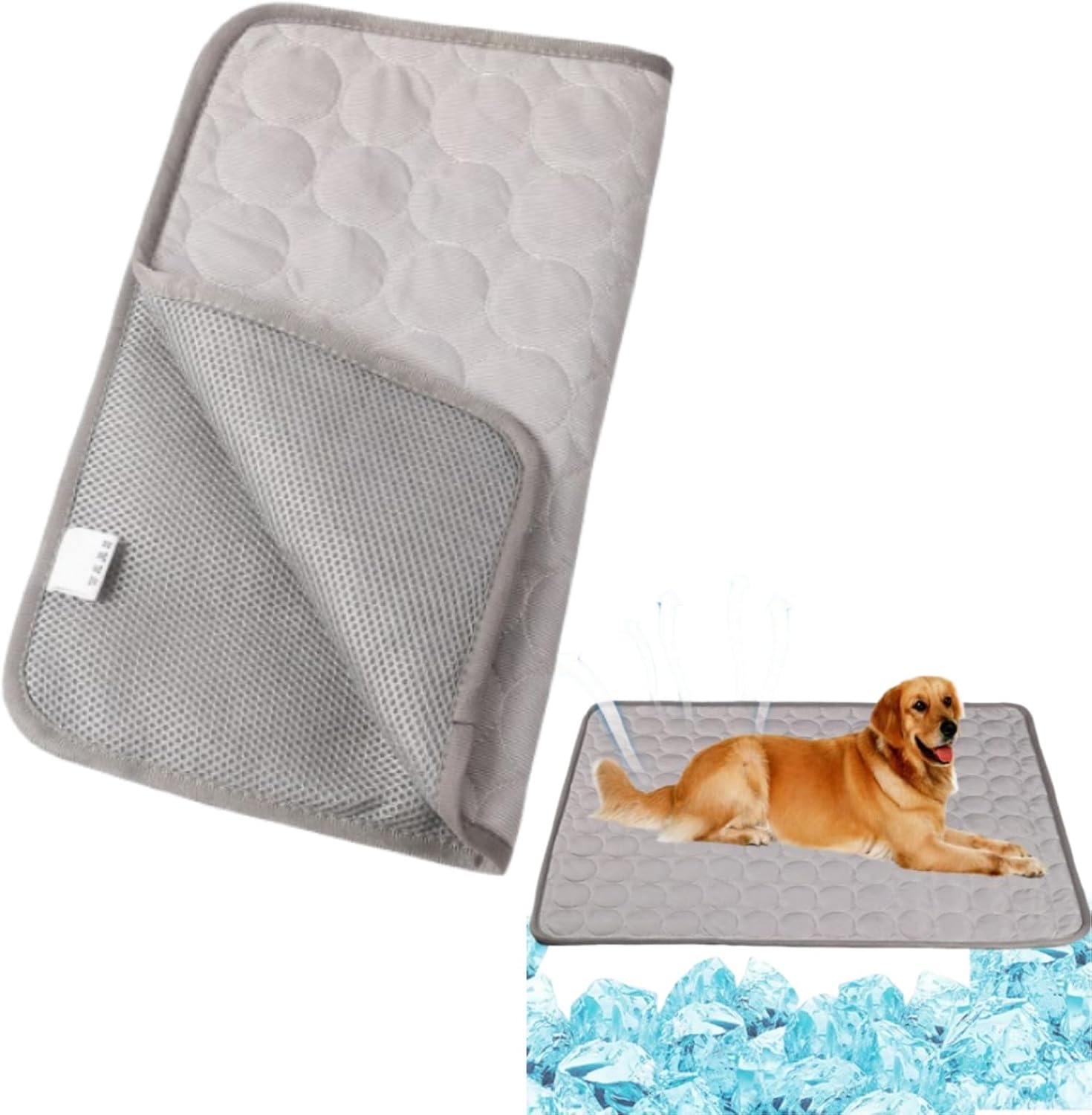 Cyrank Cooling Blanket for Dogs, Dog Cooling Mat, Pad Extra Large Ice ...