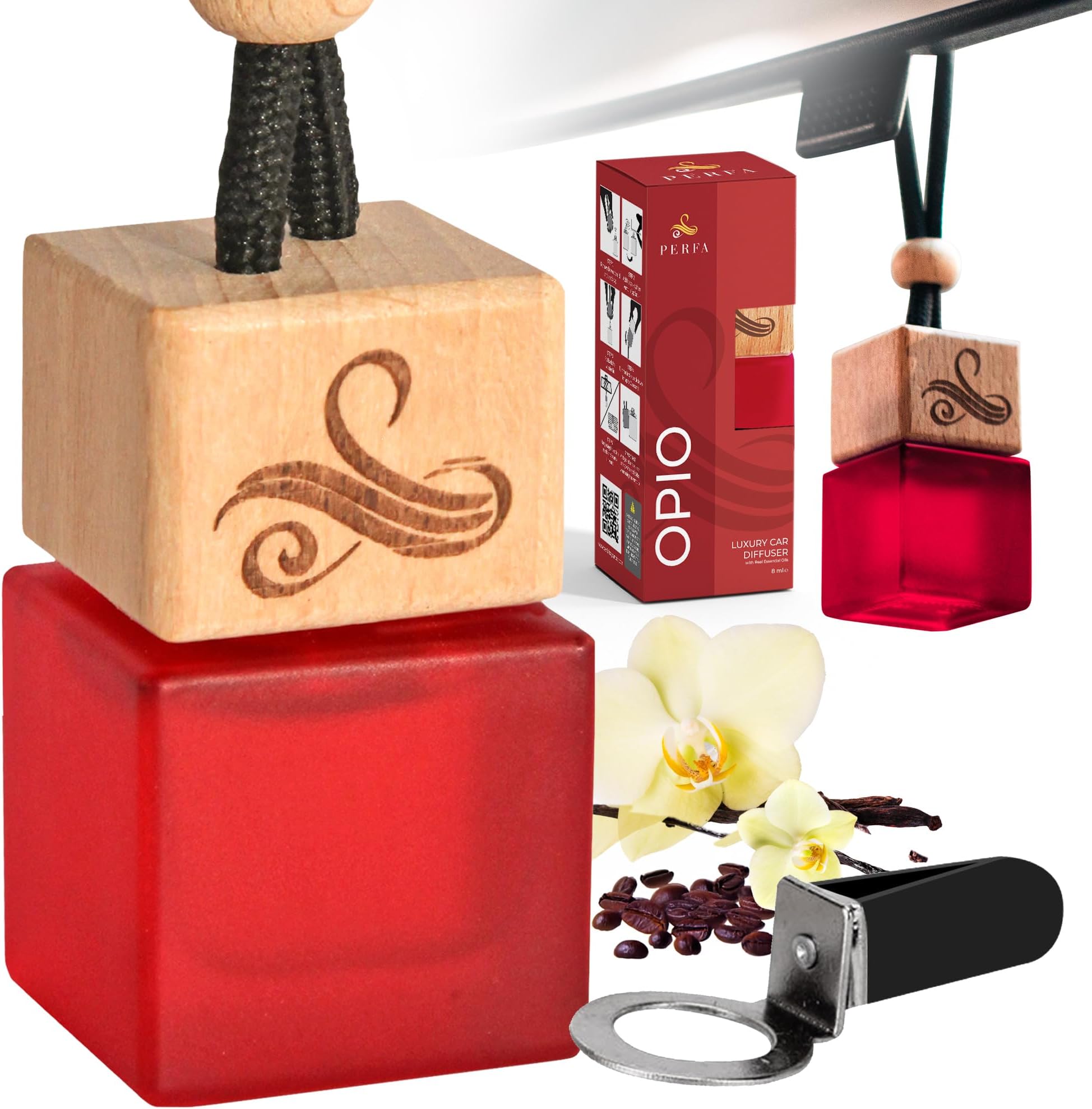 Amazon.com: Car Air Freshener by NV Aroma Perfume| Car air freshener ...