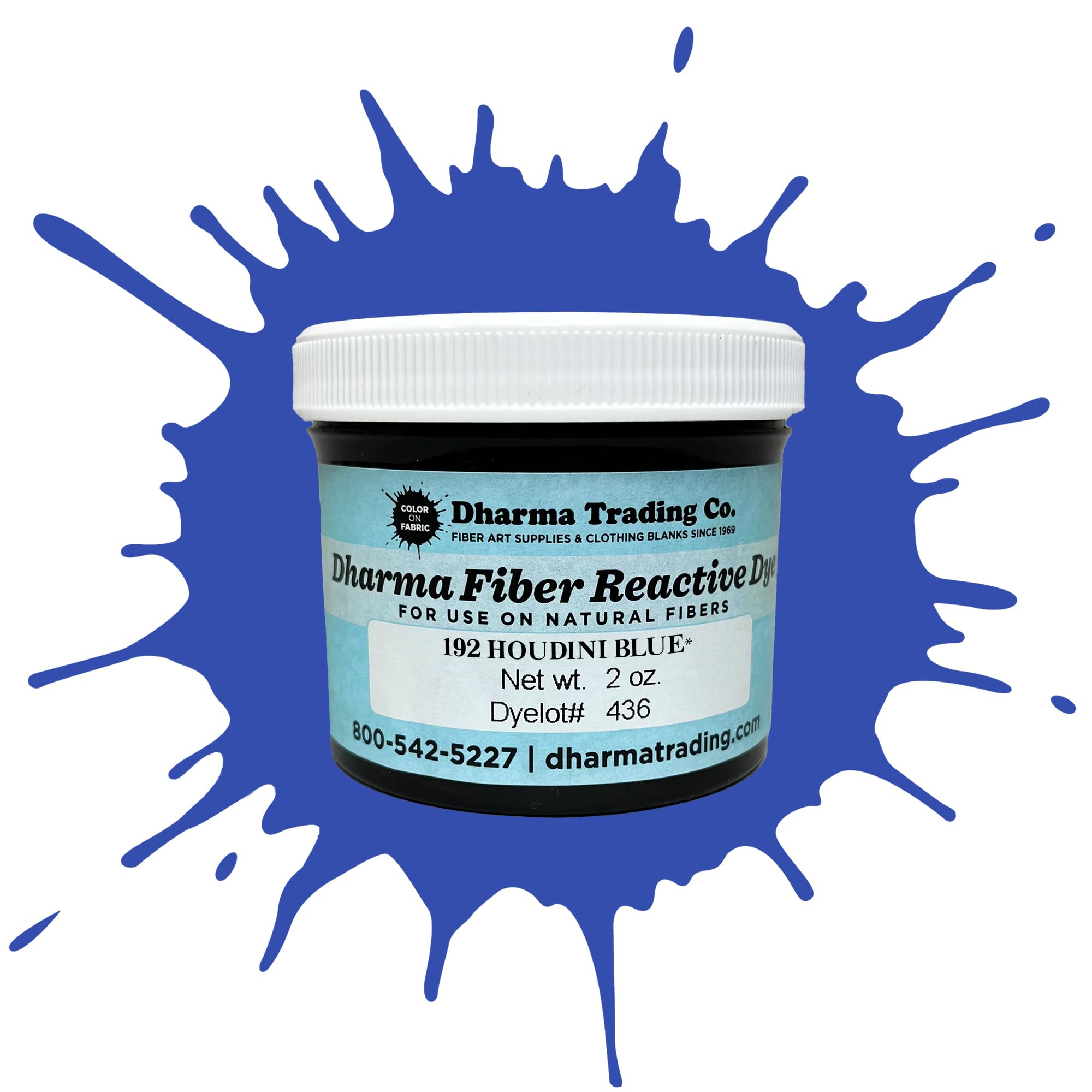 Amazon.com: Dharma Fiber Reactive Procion Dye - The #1 Dye for Tie-Dye ...
