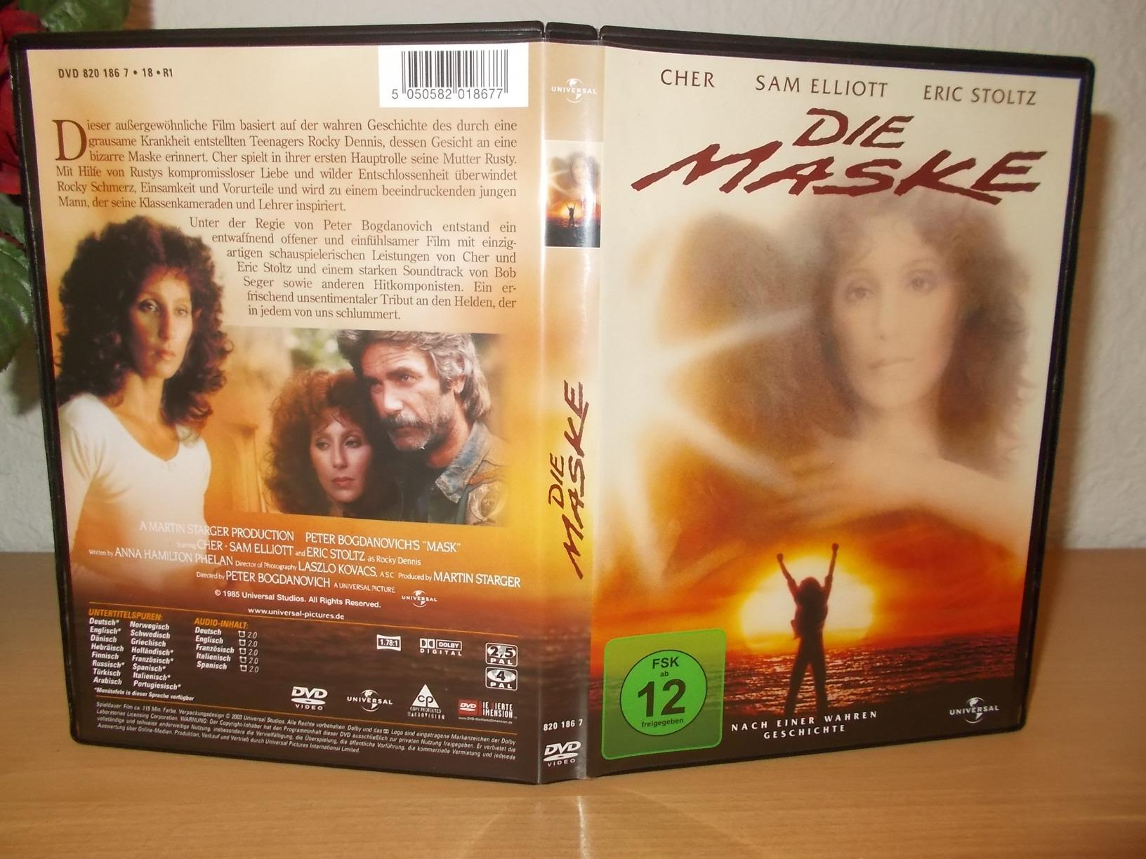 Die Maske (Blu-ray): Amazon.de: Cher, Sam Elliot, Eric Stolz, Estelle ...