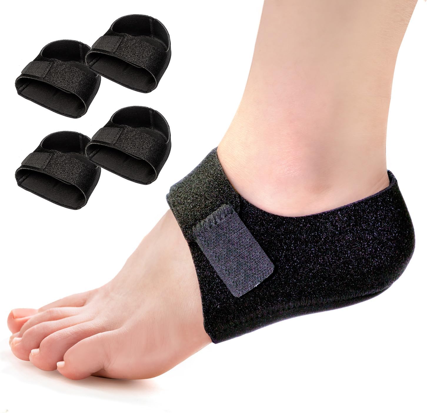 Amazon.com: Welnove 2 Pair Heel Protectors, Heel Pads, Heel Support for ...