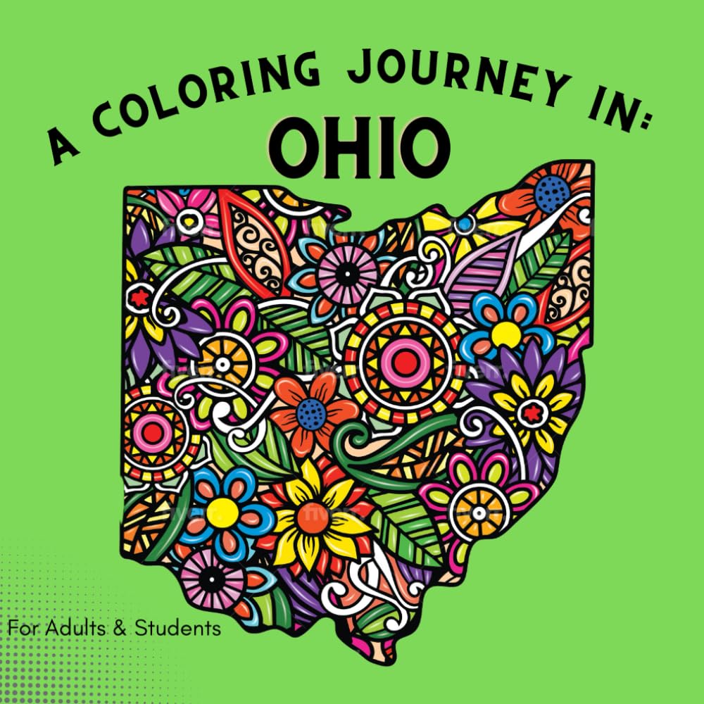 Amazon.com: A Coloring Journey In: Ohio: 9780990338284: Patterson ...