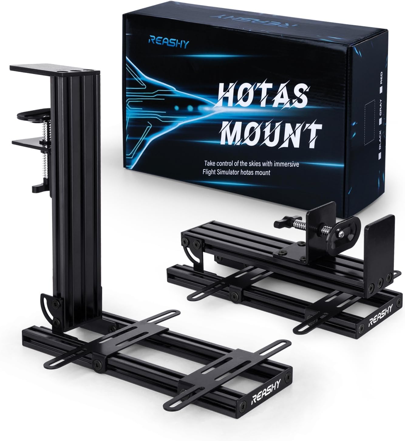 Hotas Mount, Joystick Mount, Aluminum Flight Stick Desk Mount for ...