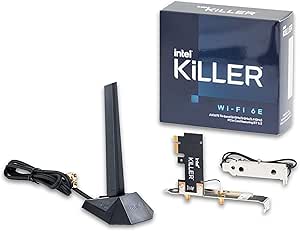 Intel KILLER WI-FI 6E AX1675 PCI CARD SINGLE RETAIL : Buy Online at ...