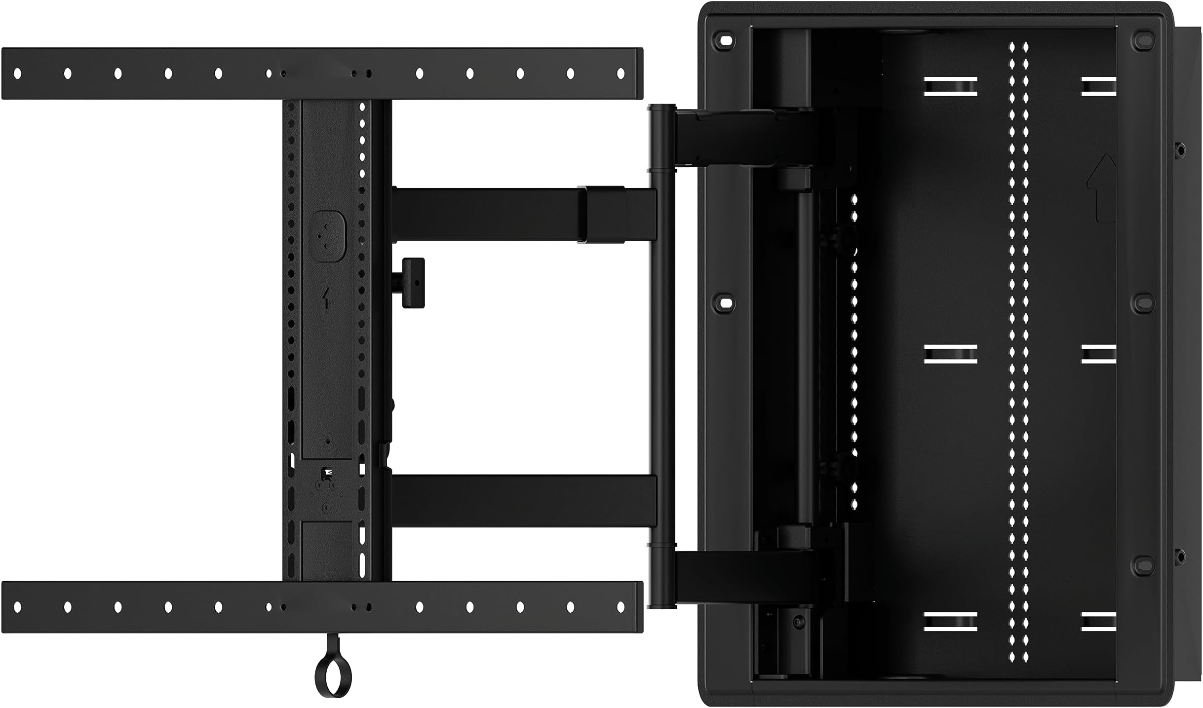 Amazon.com: SANUS Recessed TV Wall Mount for 42"-85" Screens - Premium ...