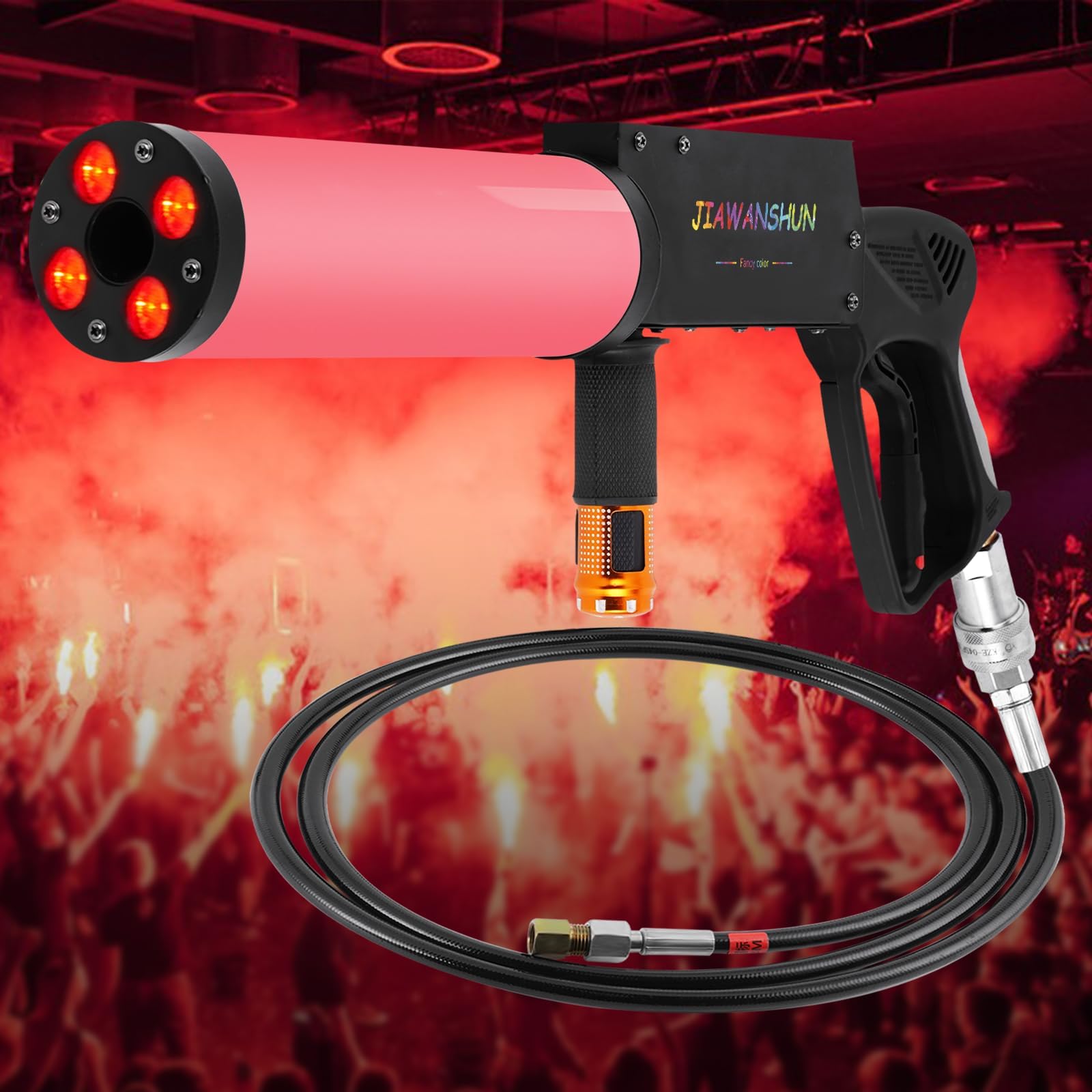 Amazon.com: JIAWANSHUN LED CO2 Jet Machine, RGB CO2 Handheld Blaster ...