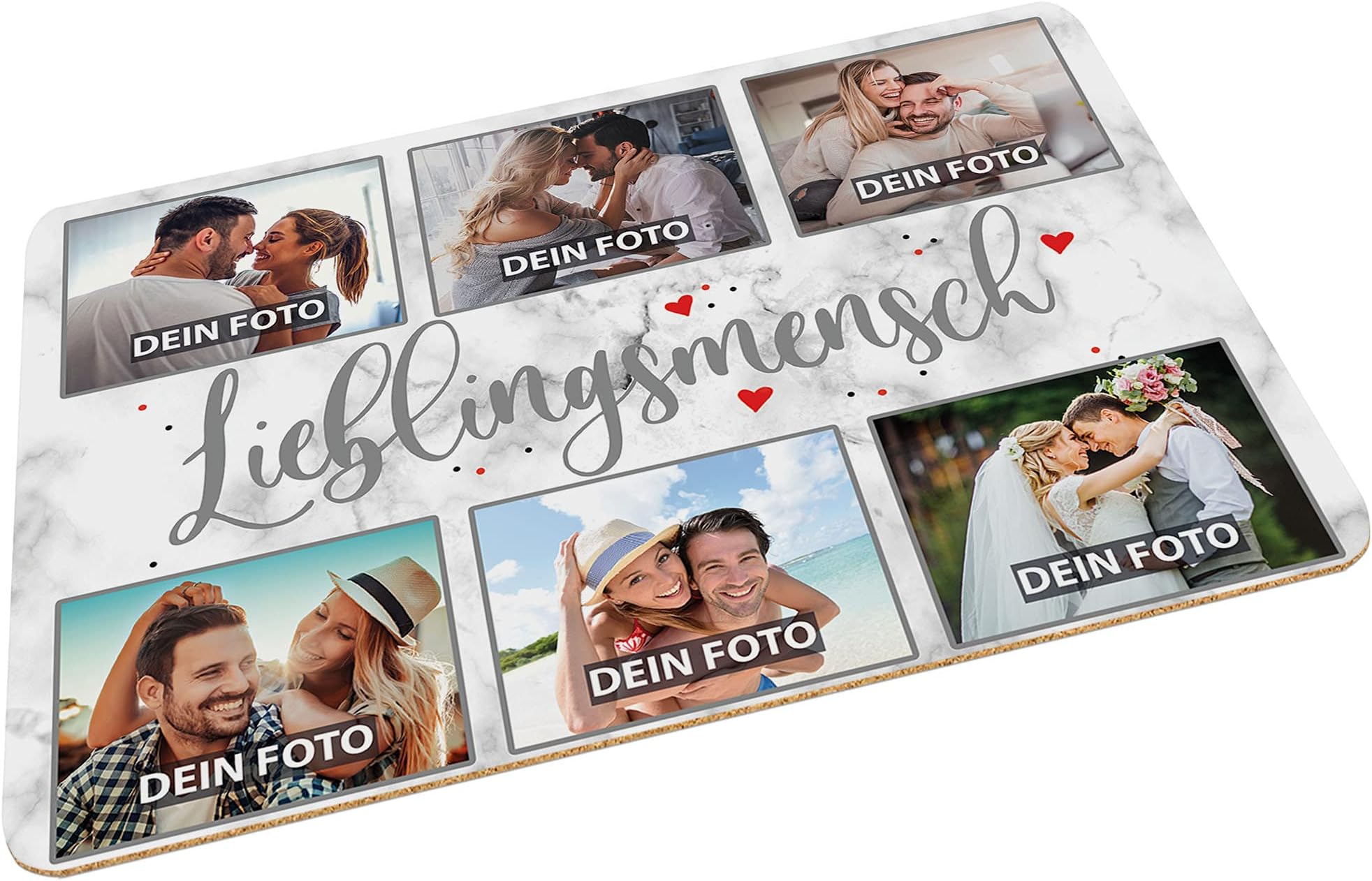 PhotoFancy® – Tischset mit Foto personalisiert - Personalisierbares ...