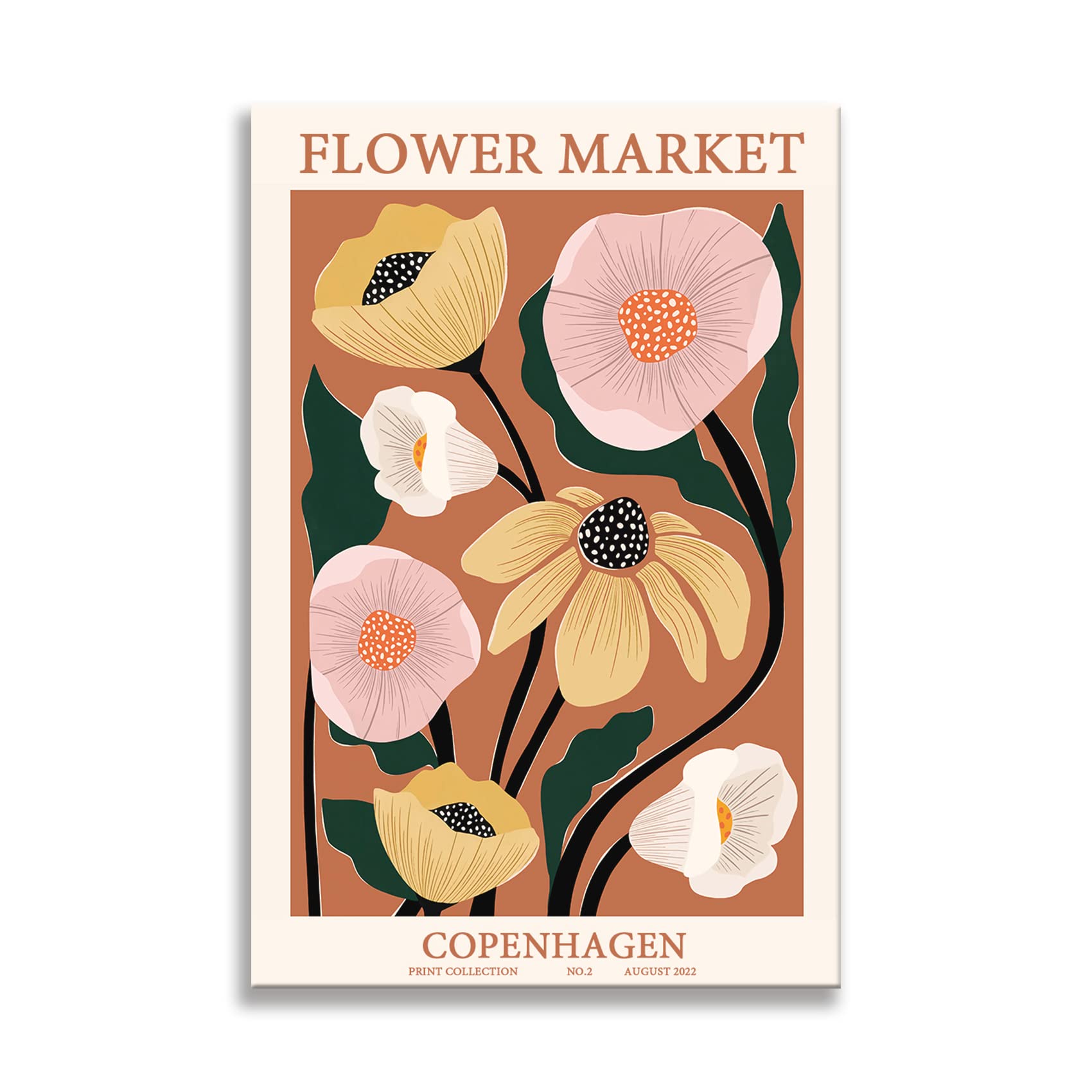 Amazon.com: Zzuyi Flower Market poster Botanical Decor Flower poster ...