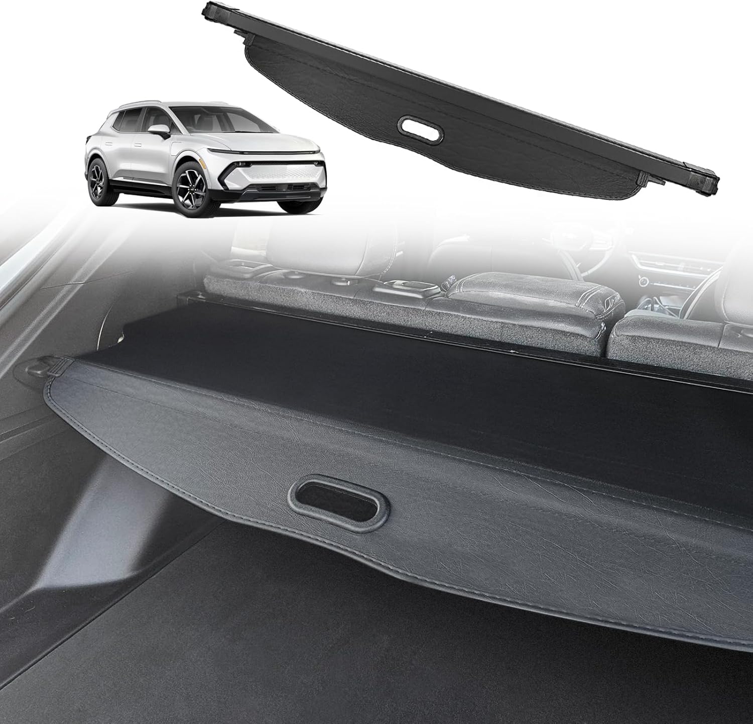 Amazon.com: BestEvMod Retractable Trunk Cargo Cover Compatible with ...