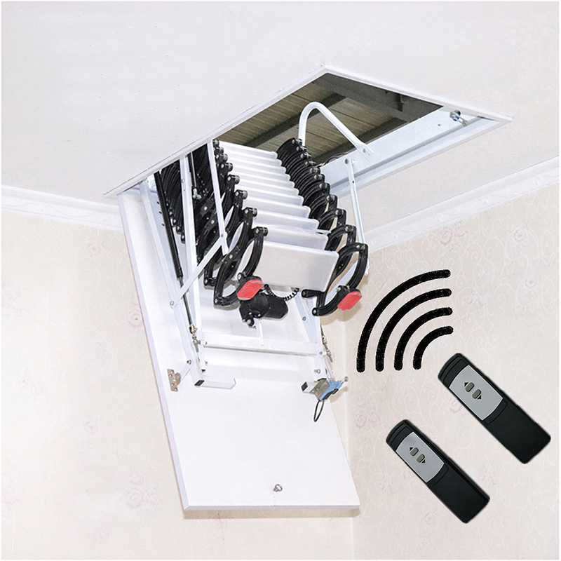 Watch The use of the electric pavilion stairs with hatches on Amazon Live