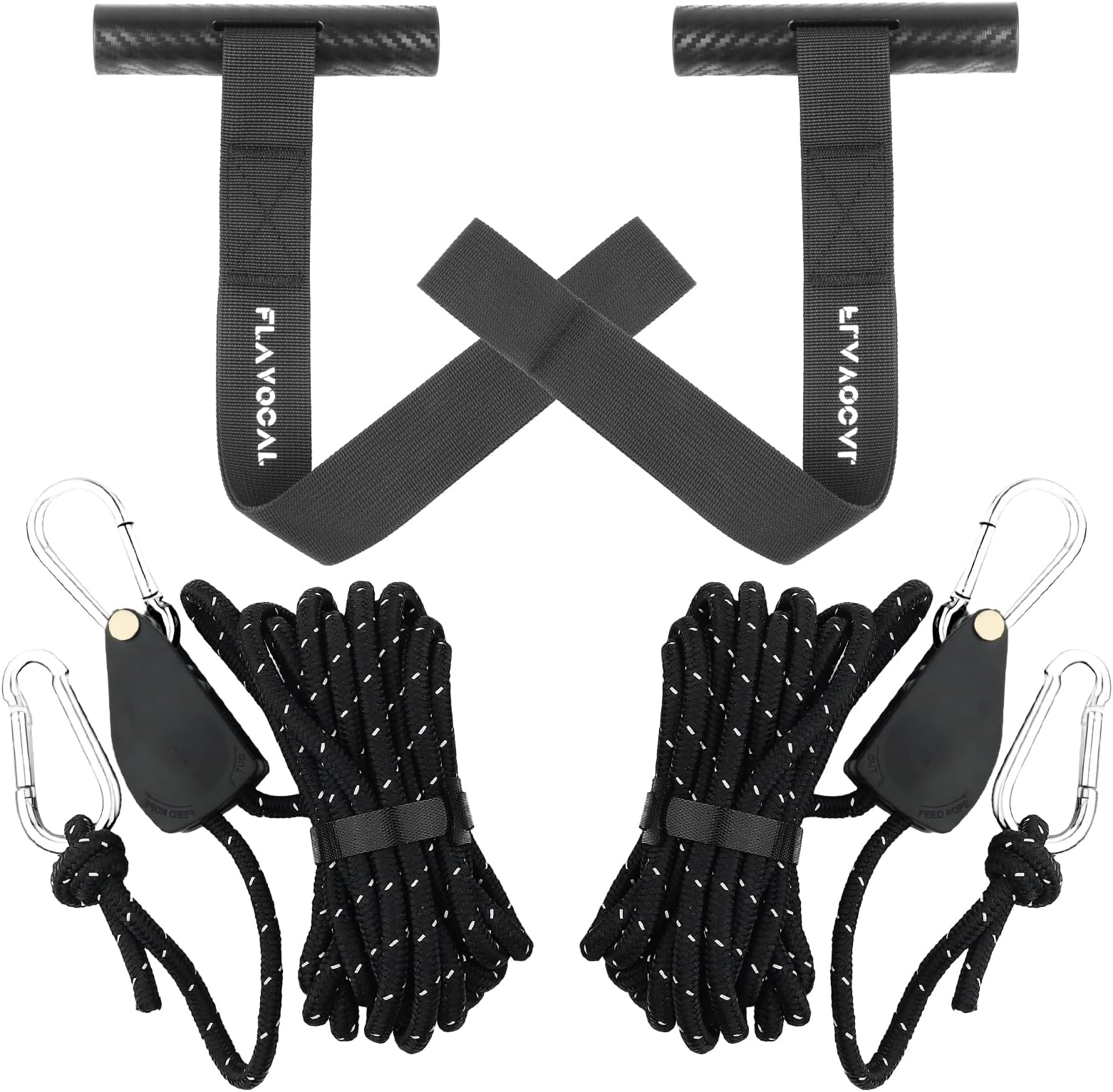 Amazon.com: 2 Pcs Quick Hood Loop Tie Down Anchor Straps & 2 Pcs Heavy ...