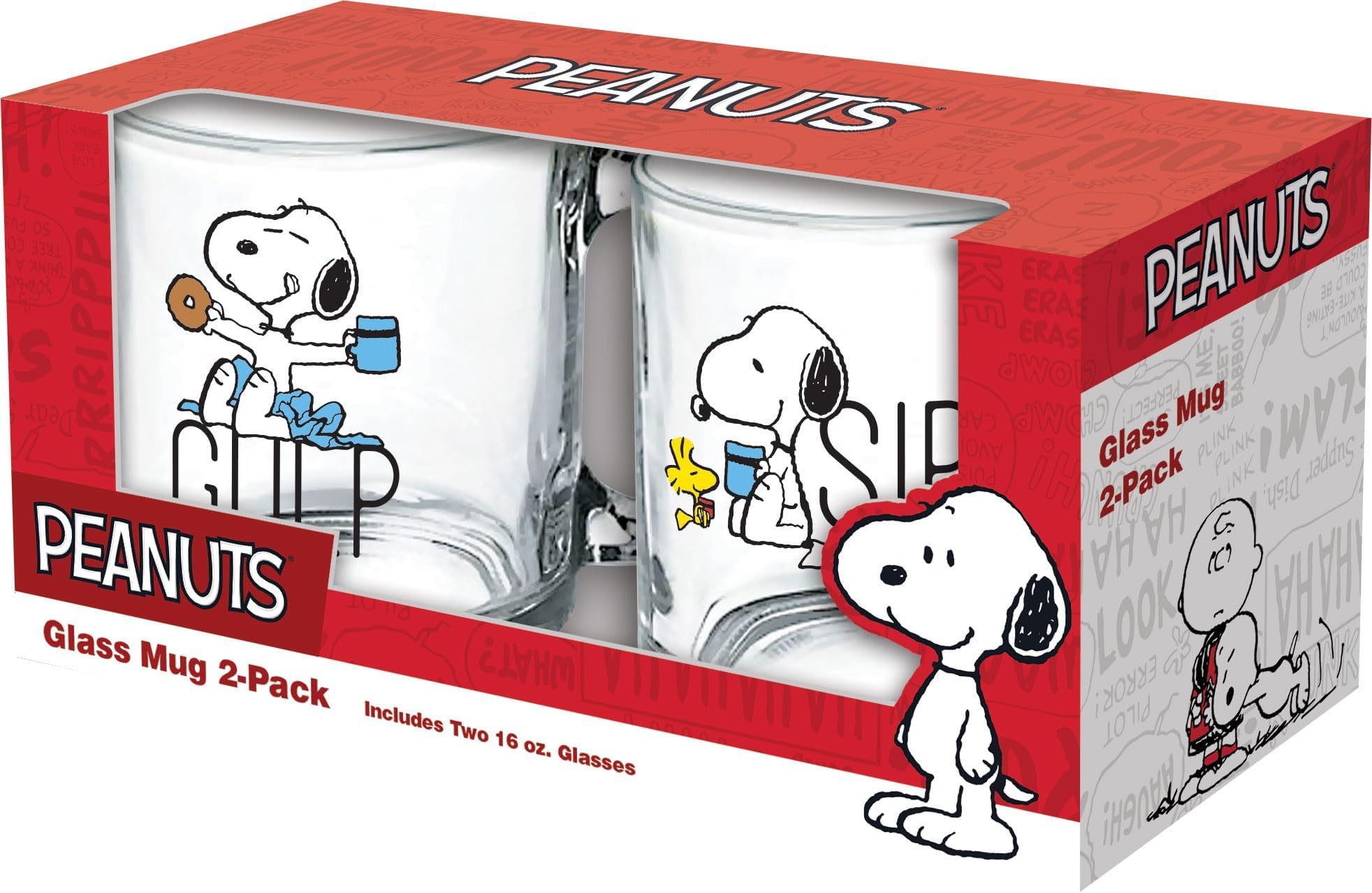 Amazon.com: Department 56 Peanuts Anniversary Charlie Mug : D56 Peanuts ...