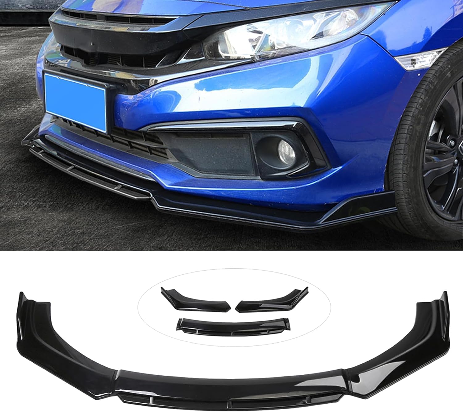 Car Front Spoiler for Renault Arkana 2021 2022 2023 2024 2025 ...
