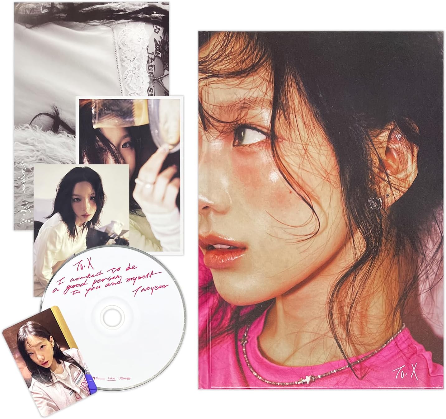 Amazon.com: Taeyeon To. X 5th Mini Album CD+Booklet+Photocard+Tracking ...