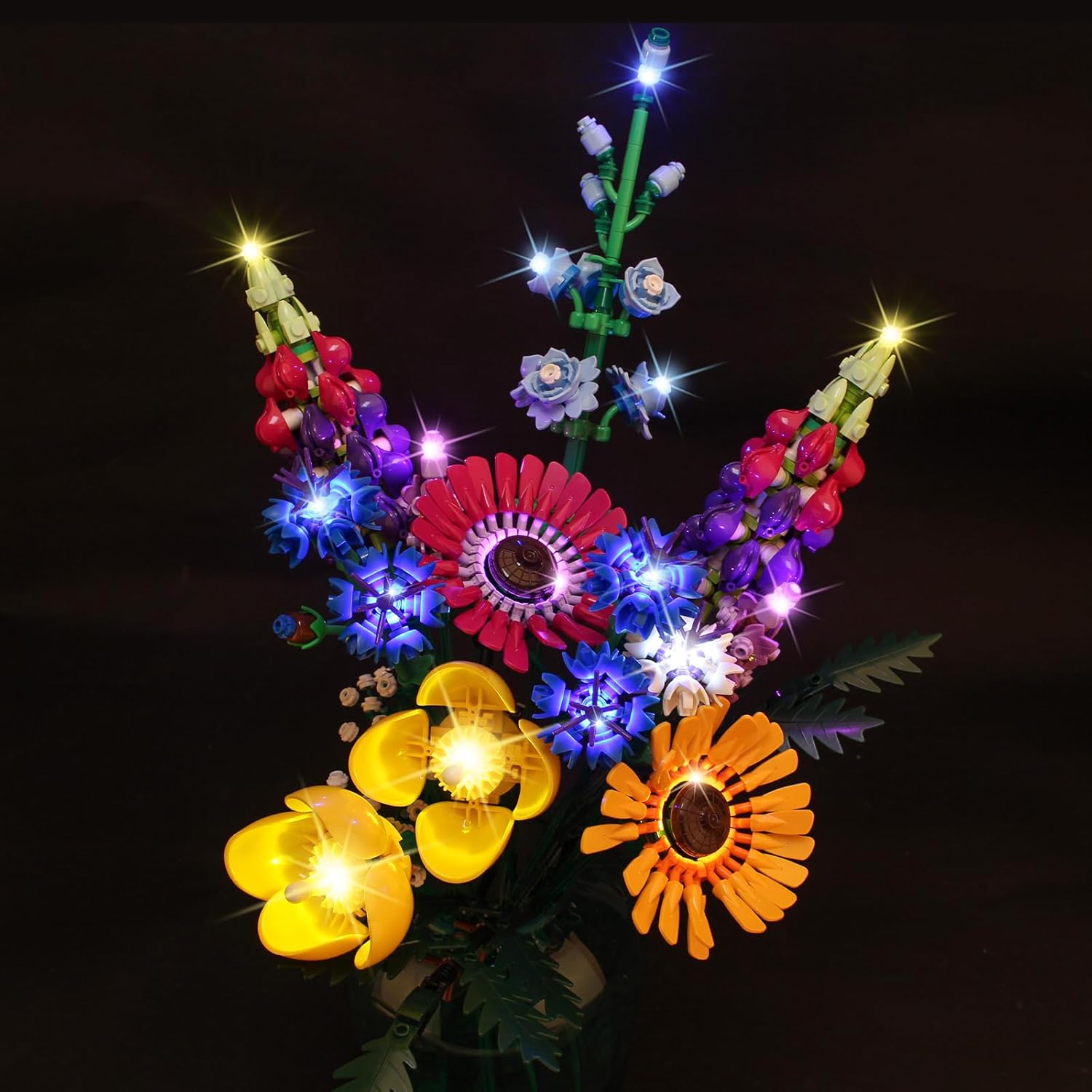 Amazon.com: MIXIAOKIT LED Lighting Kit Compatible with Lego Wildflower ...