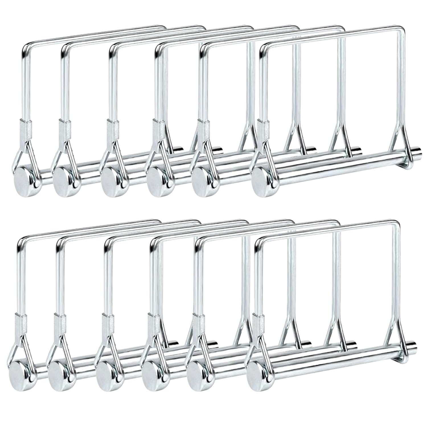 Amazon.com: 12 Pcs Square Shaft Locking Pin, 1/4 Inch Wire Lock Pin ...