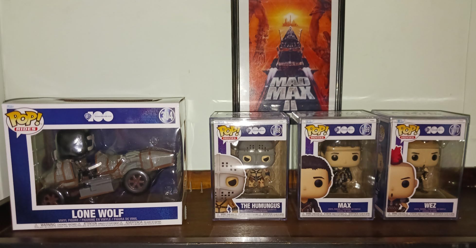 Amazon.com: Funko Pop! Ride Super Deluxe: WB 100 - Mad Max 2: The Road ...