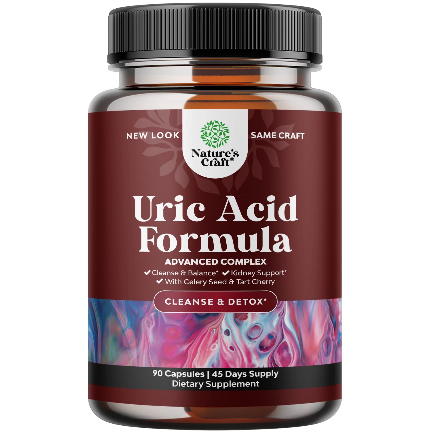 Buy Natures Craft Uric Support Supplements Promote Joint - Uric Cleanse ...