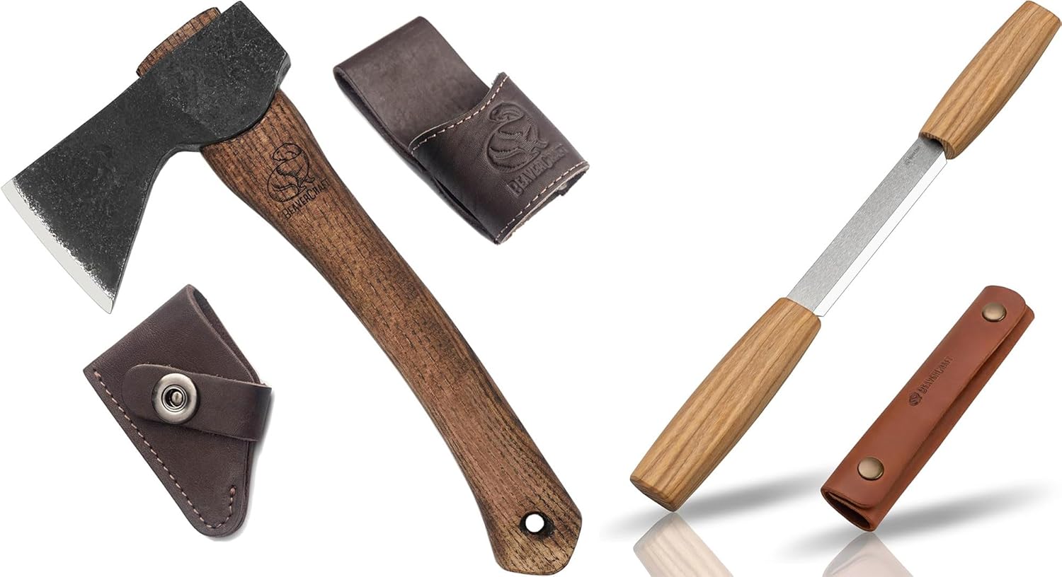 Amazon.com : BeaverCraft AX1 Hand Forged Hatchet Axe DK2s for Shaping ...