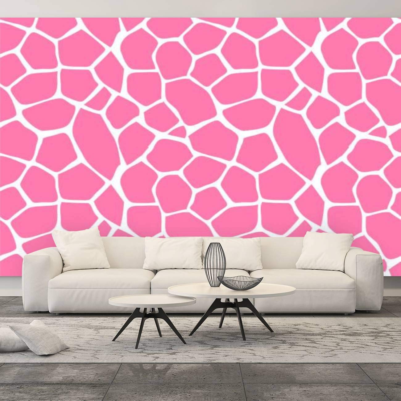 Pink Giraffe Pattern