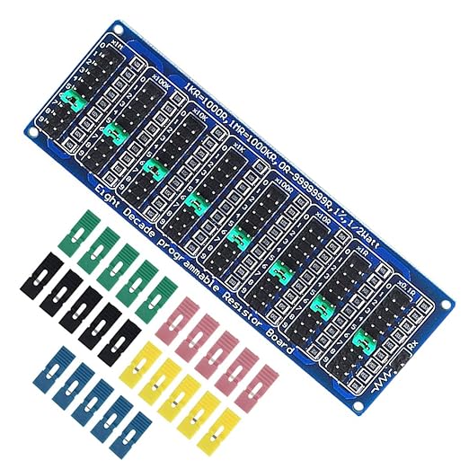 Youmile 0.1R - 9999999R Programmable Resistor Board Eight Decade ...