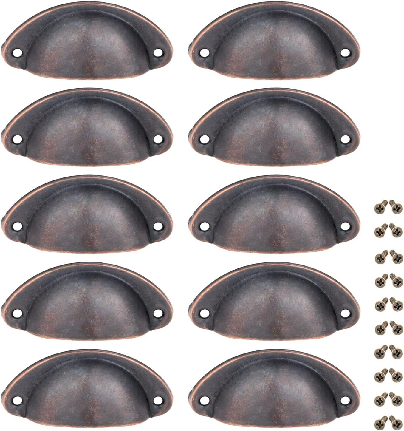 Yetaha 10PCS Handles for Chest of Drawers, Cabinet Cup Pull Handle ...