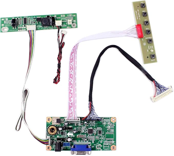 Amazon | VSDISPLAY VGA入力 LCDコントローラー基板 対応 17インチ 解像度 1280x1024 液晶 ...