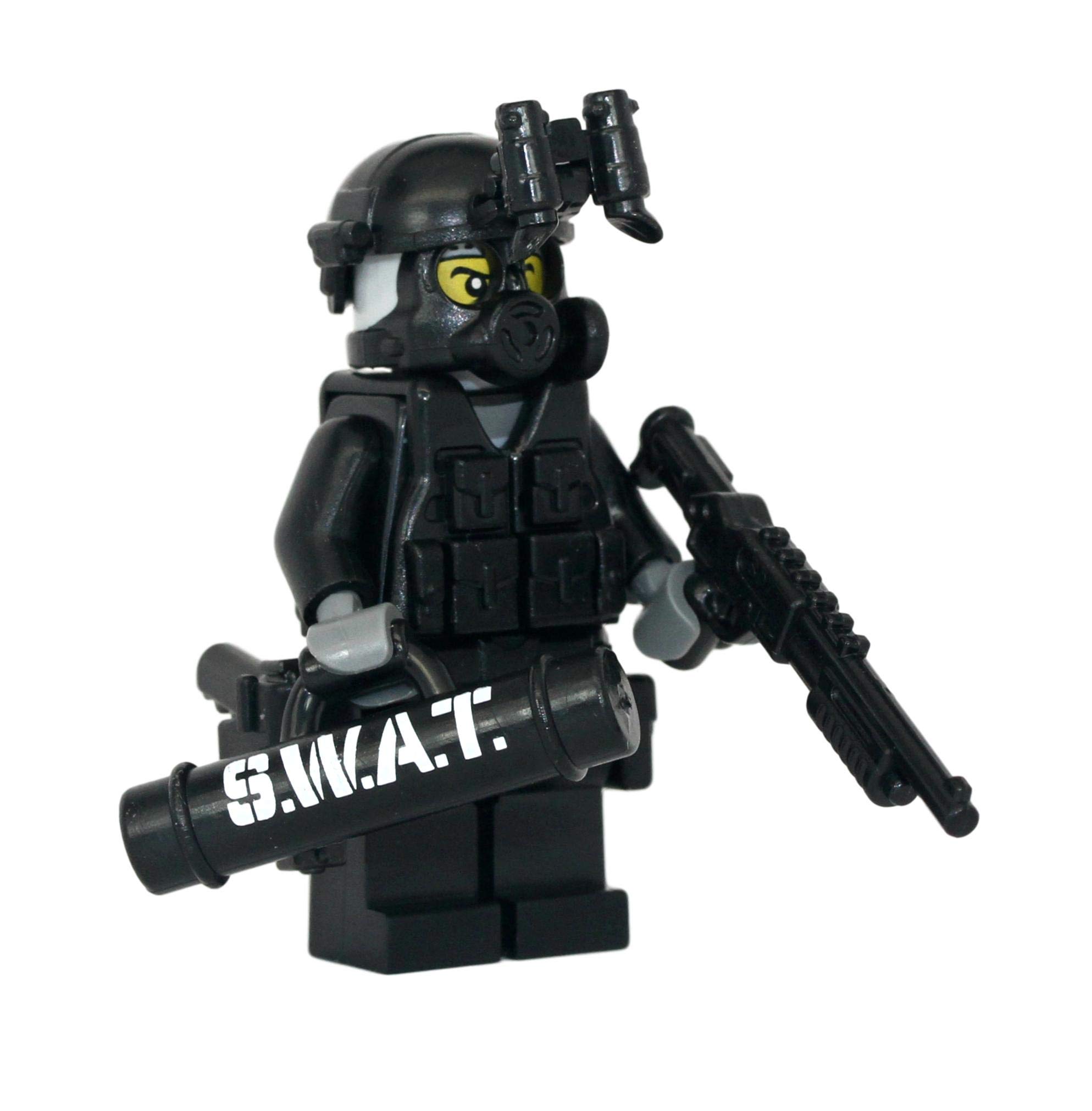 Buy SWAT Officer Breacher - Modern Brick Warfare Custom Minifigure ...