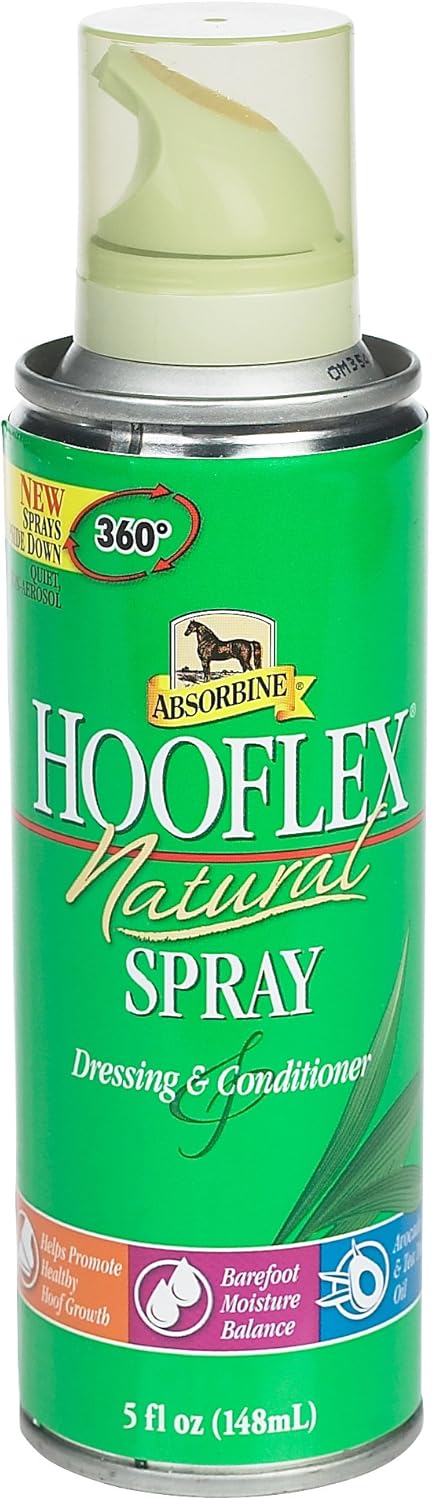 Absorbine Hooflex Natural Dressing and Conditioner Spray, 148 ml ...