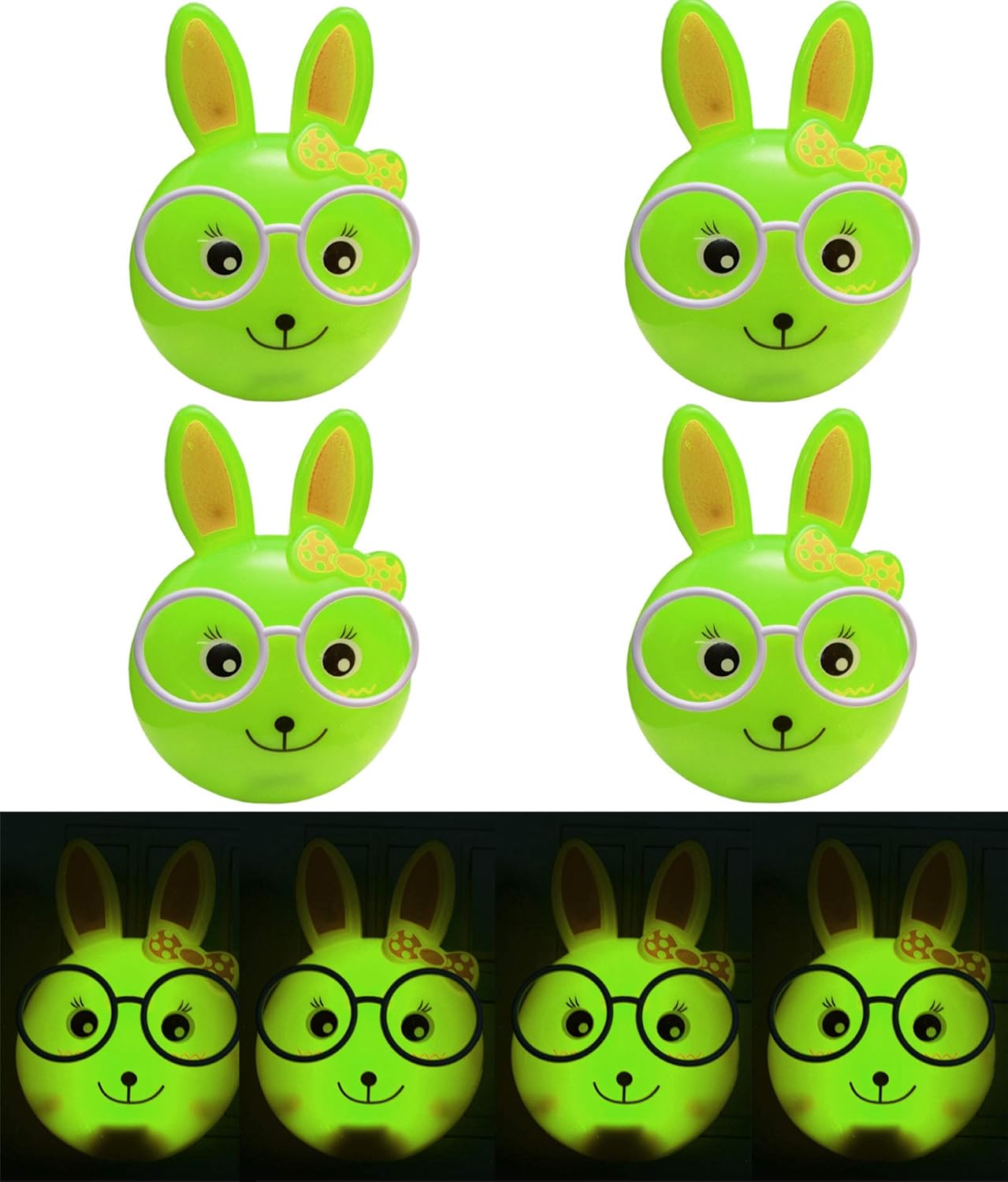 Buy ascension ® Rabbit shape Lamp 2 Watt Automatic Night Sensor Rabbit ...