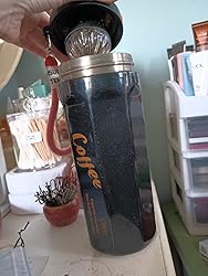 Amazon.com: Coffee and Tea Thermos Travel Tumbler with Magnetic Infuser ...