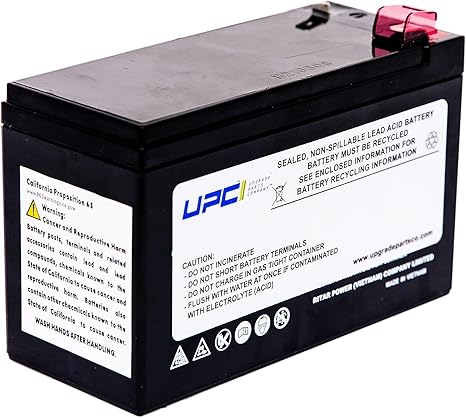 Amazon.com: RBC17-UPC Replacement Battery for APC Back-UPS: BE650G1 ...