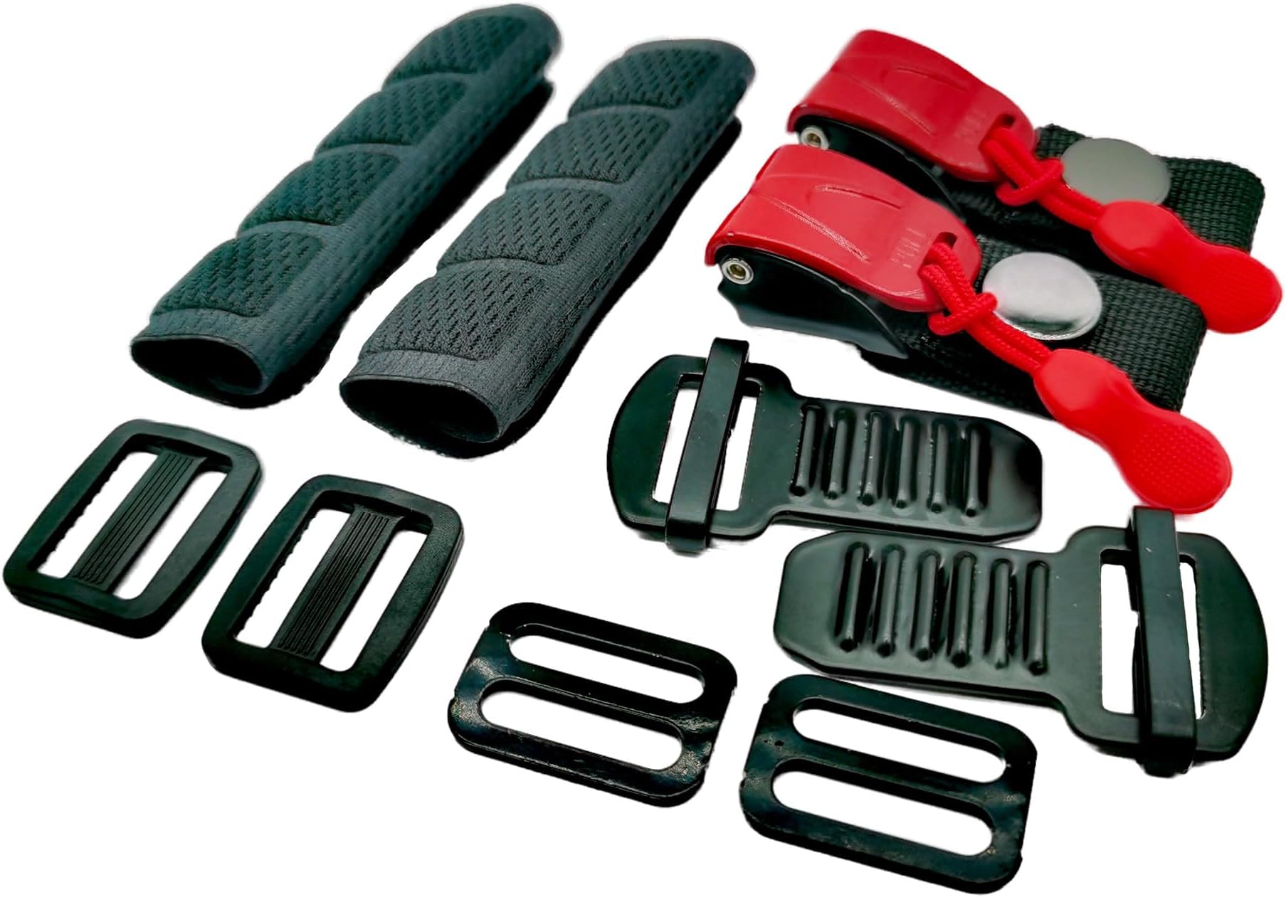 Amazon.com: ZYRELYNX 2 Pack Helmet Quick Release Buckle Kit, All Metal ...