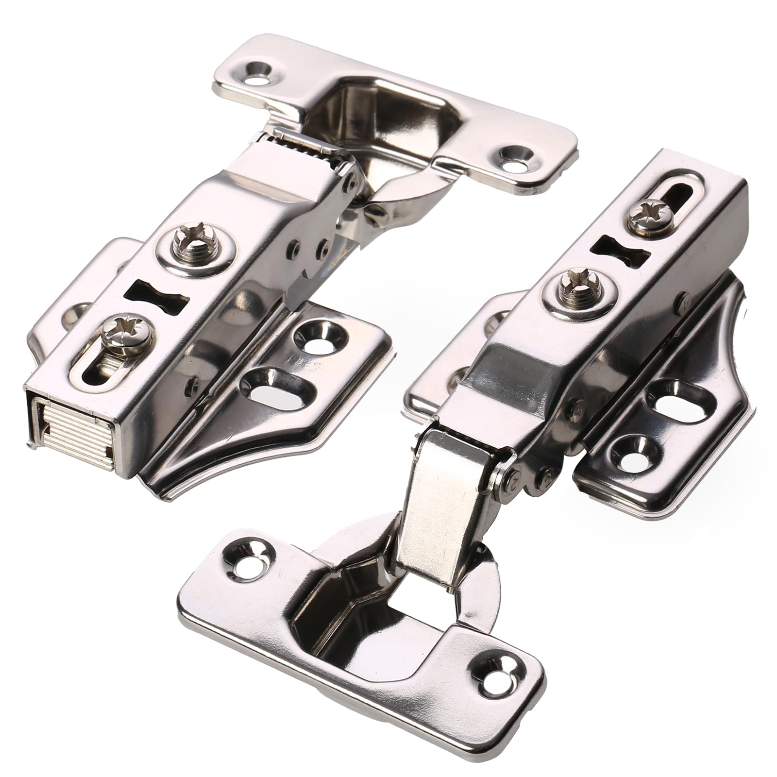 Soft Close Cabinet Hinges - Stainless Steel Kitchen Cabinet Hinges (10 ...