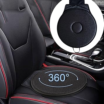 SUQ Car Rotating Cushion, 360 Degree Auto Swivel Cushion, Chair Seat ...
