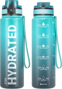 Amazon.com : Sahara Sailor Water Bottle 32oz, Durable and Leakproof ...