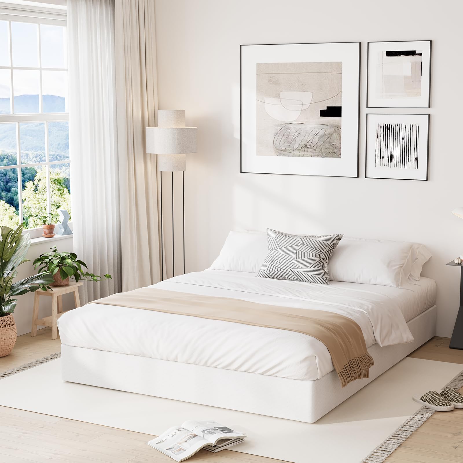 Amazon.com: Uliesc Queen Box Spring, 5-Inch Low Profile, Box Spring for ...