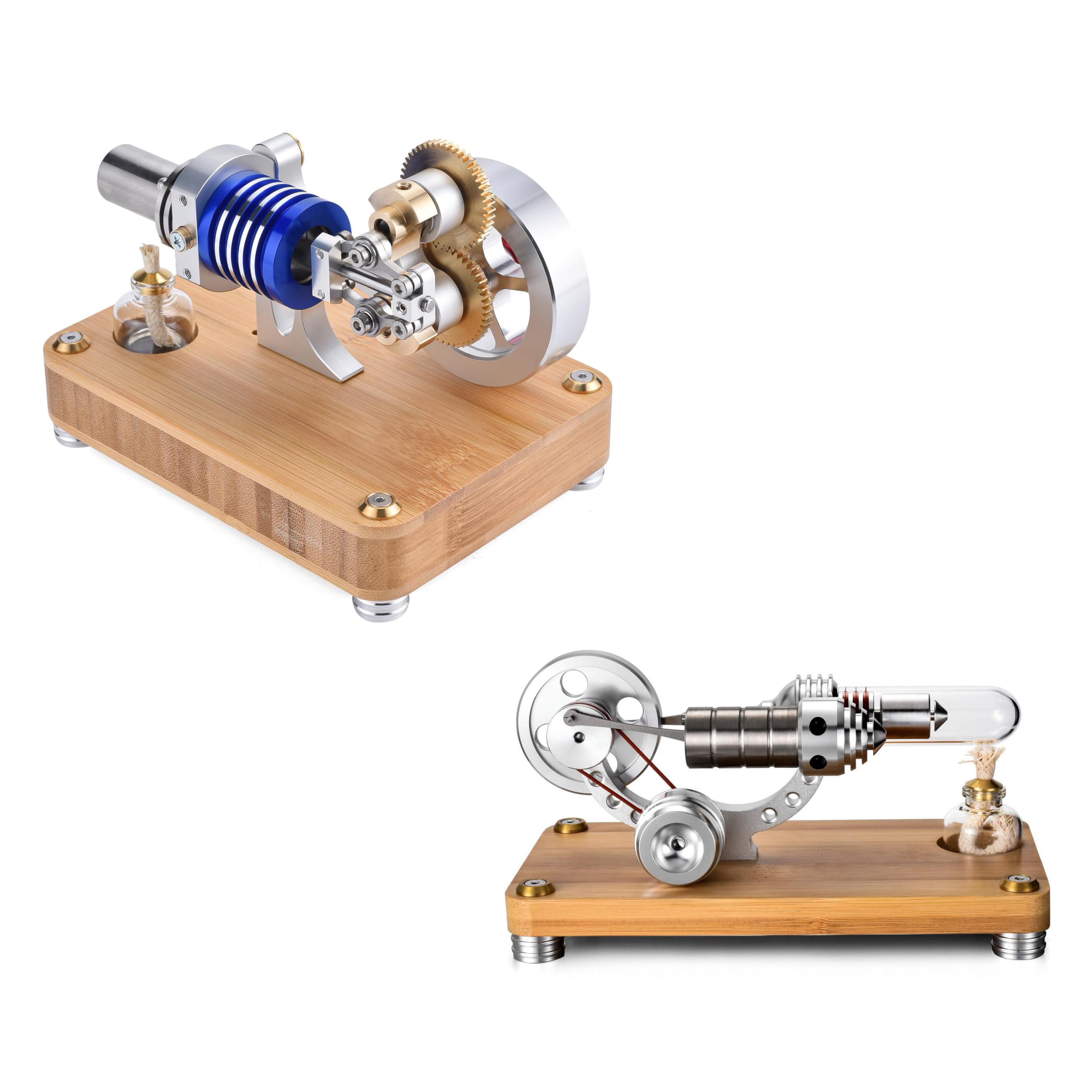 Amazon.com: Sunnytech Hot Air Stirling Engine Motor Generator Education ...