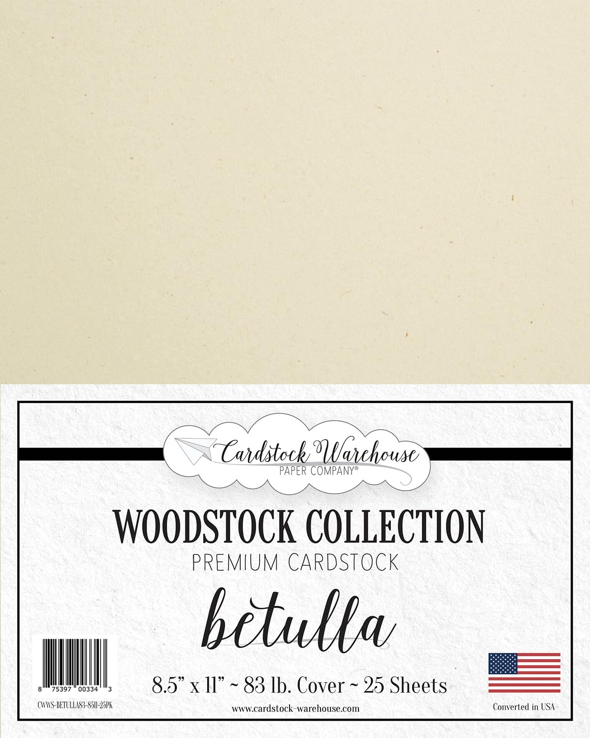 Cardstock Warehouse Woodstock Betulla Off White Premium Cardstock Paper ...